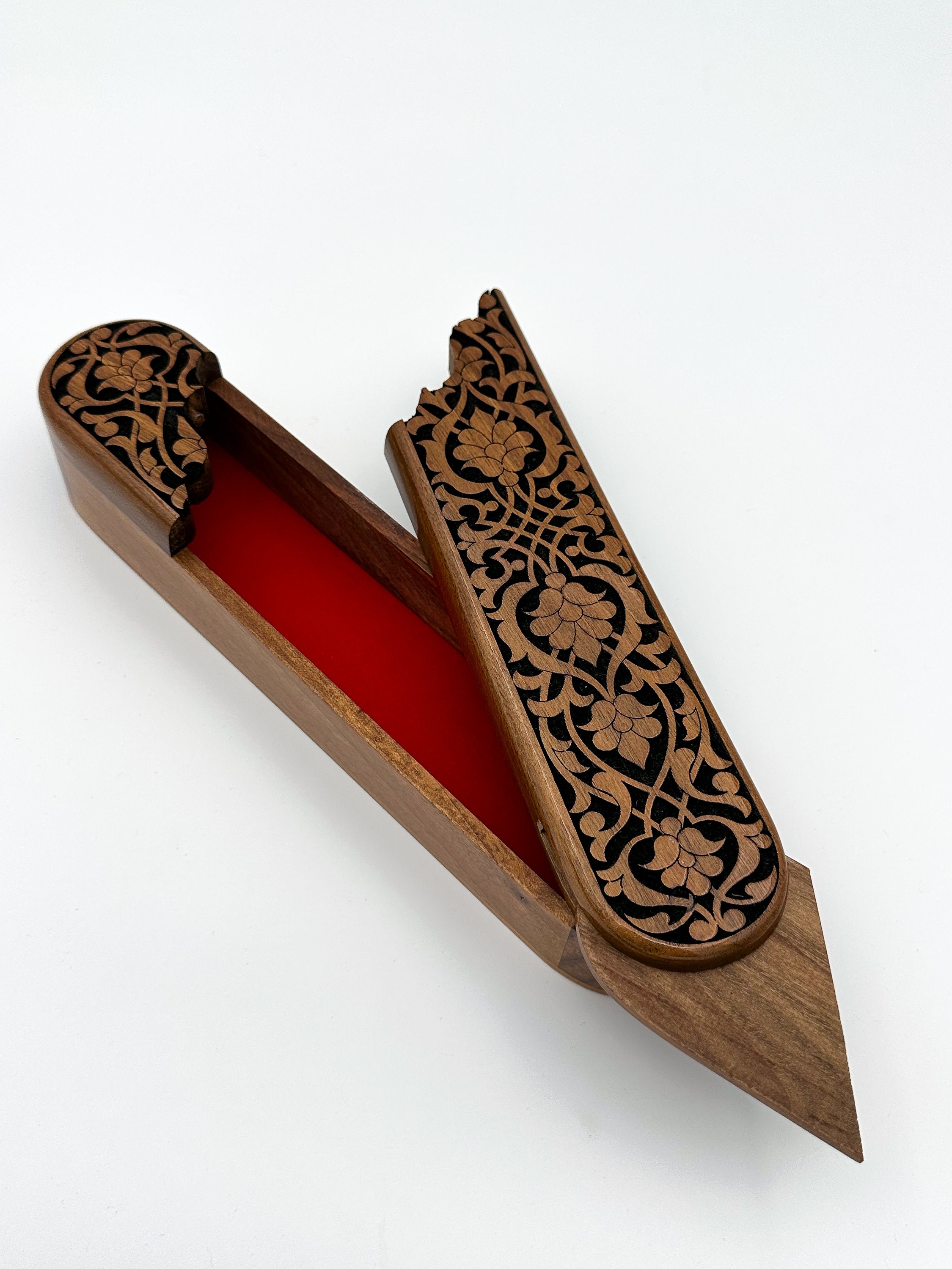 Handcrafted Wooden Box, Rustic Storage Box, Custom Wood Keepsake ...