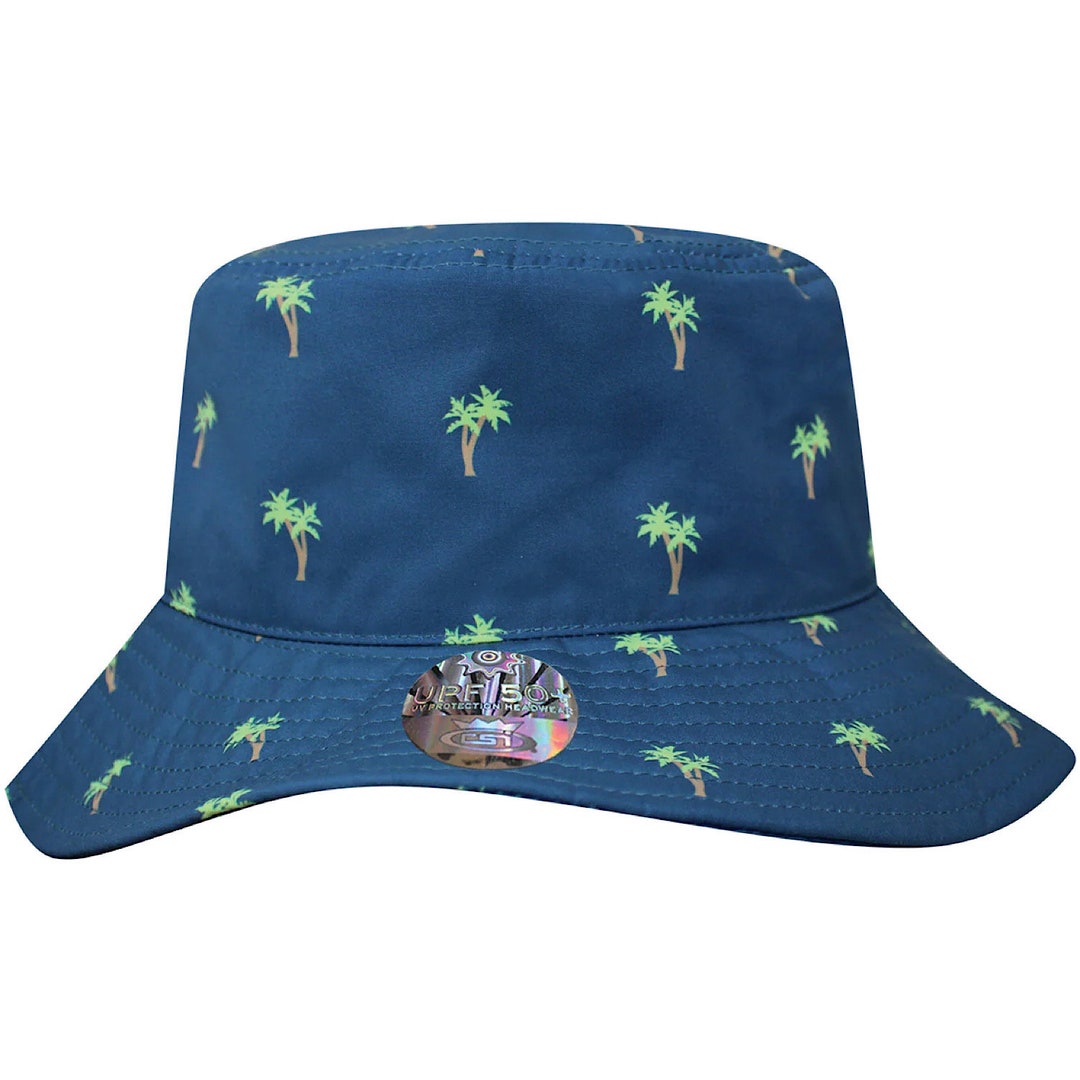 Adult Sublimation Palm Tree Bucket Hat - Etsy