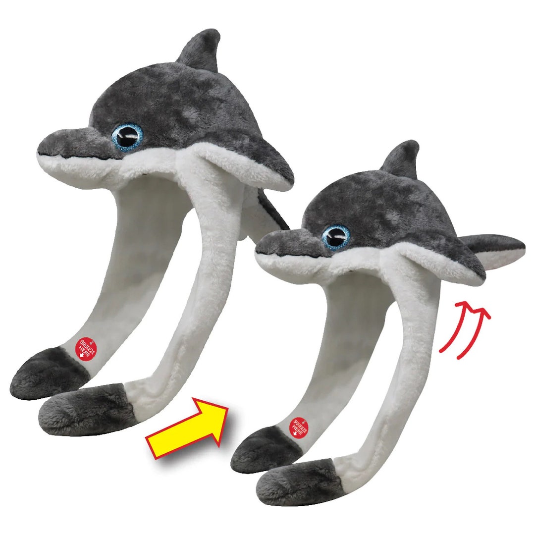 Big Eye Action Dolphin Critter Cap - Etsy
