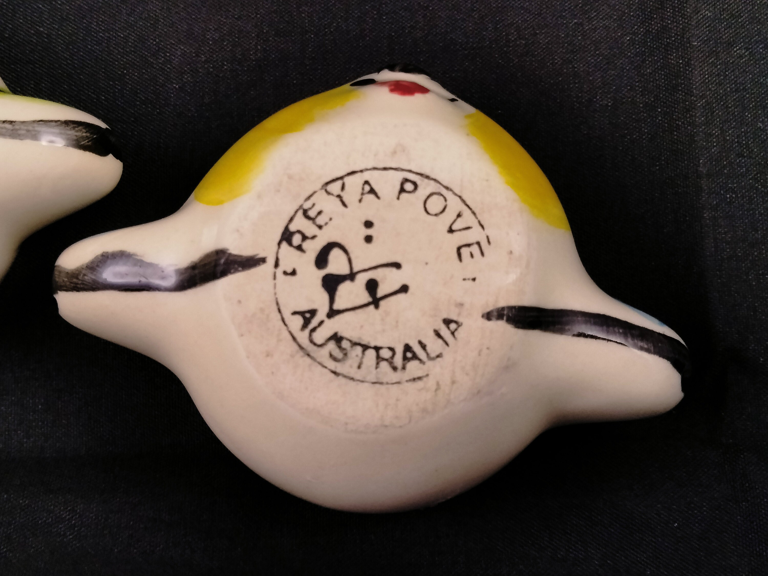 Artist Freya Povey Pair of Koala Eggcups, Glazed Pottery Koala Bear ...