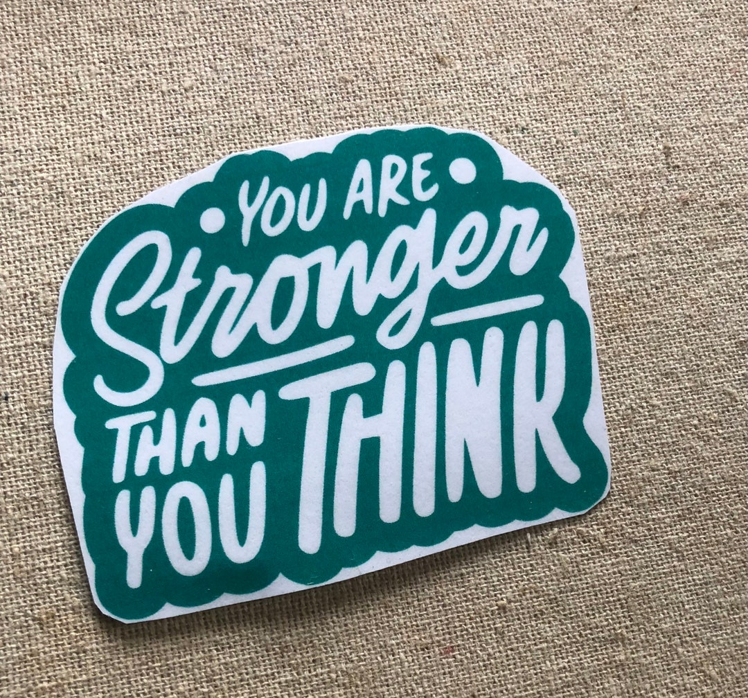 You Are Stronger Than You Think Magnet - Etsy
