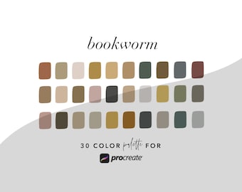 Pink Camo Procreate Color Palette // iPad Lettering // Procreate Tools ...