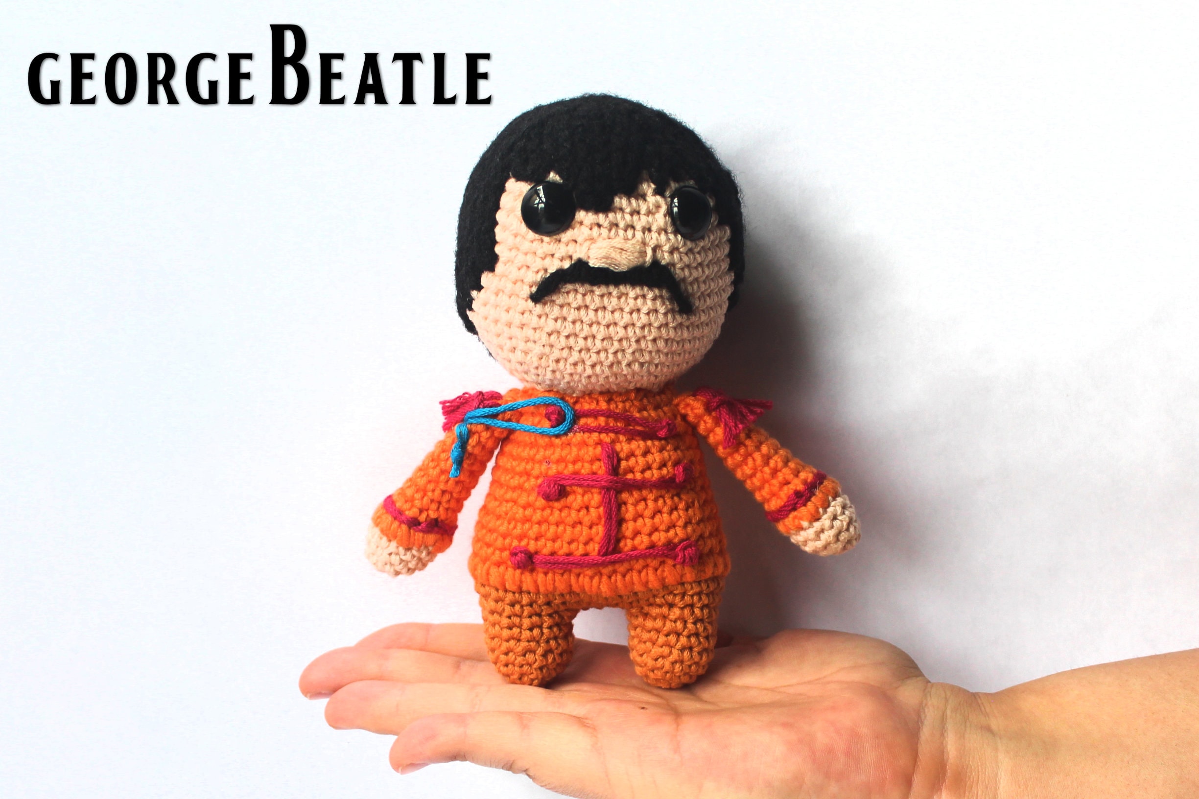 Love Beatles Amigurumi Crochet Pattern (english, Spanish PDF) - Etsy