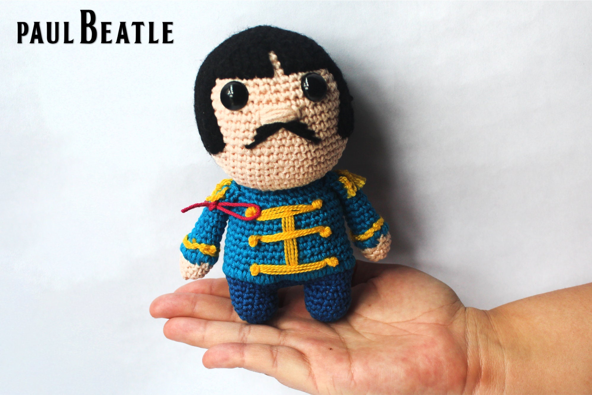 Love Beatles Amigurumi Crochet Pattern (english, Spanish PDF) - Etsy