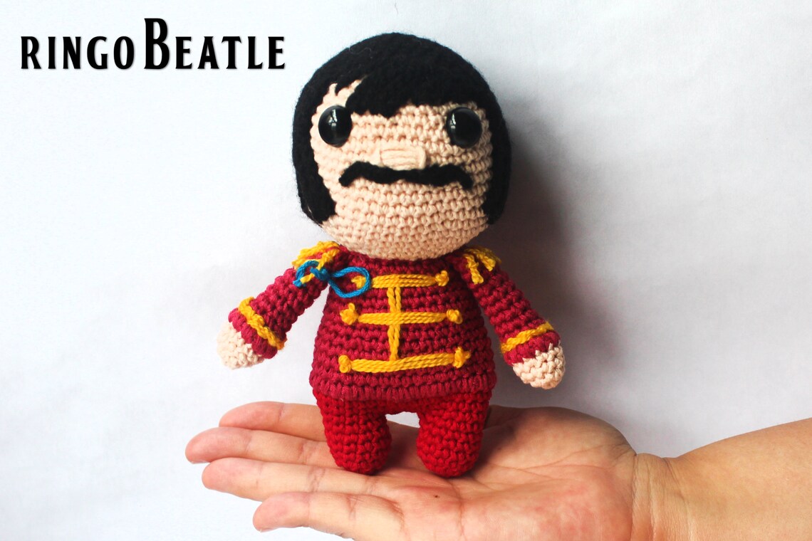 Love Beatles Amigurumi Crochet Pattern (english, Spanish PDF) - Etsy