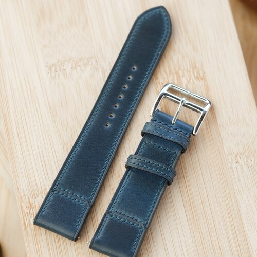 Coffee Brown Shell Cordovan Watch Strap for JLC Reverso - Etsy