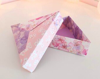 Triangle Gift Box - Etsy