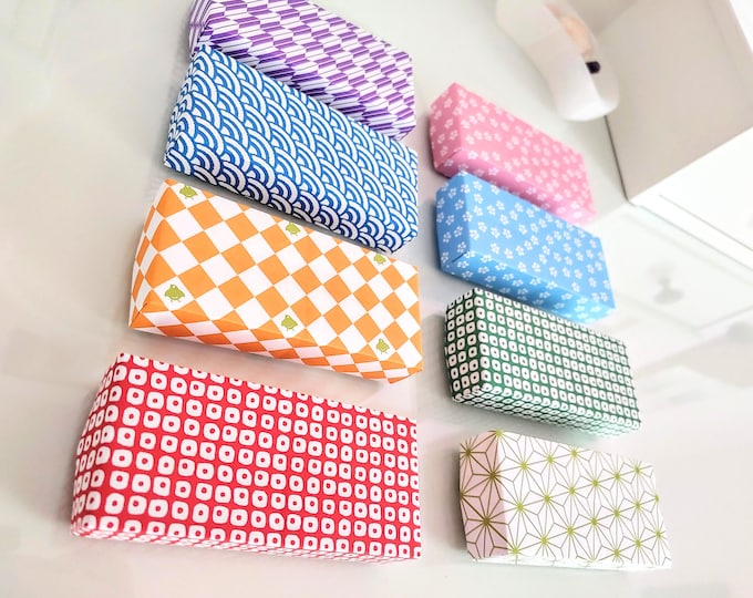 8 Pack Small Rectangle Origami Boxes W/ Lids Gift Wrapping - Etsy