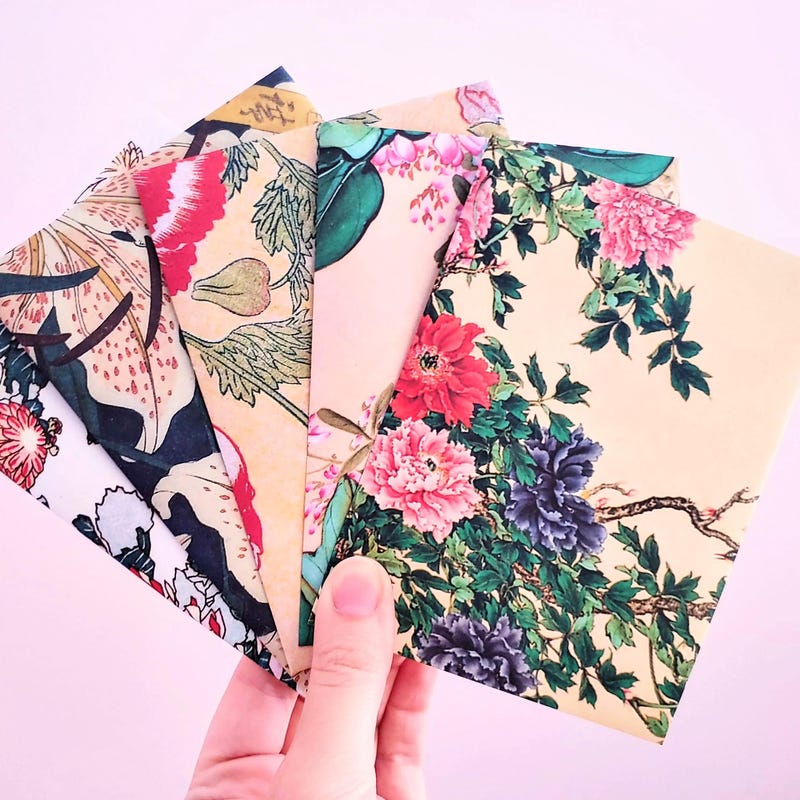 Origami Paper Envelopes - Etsy
