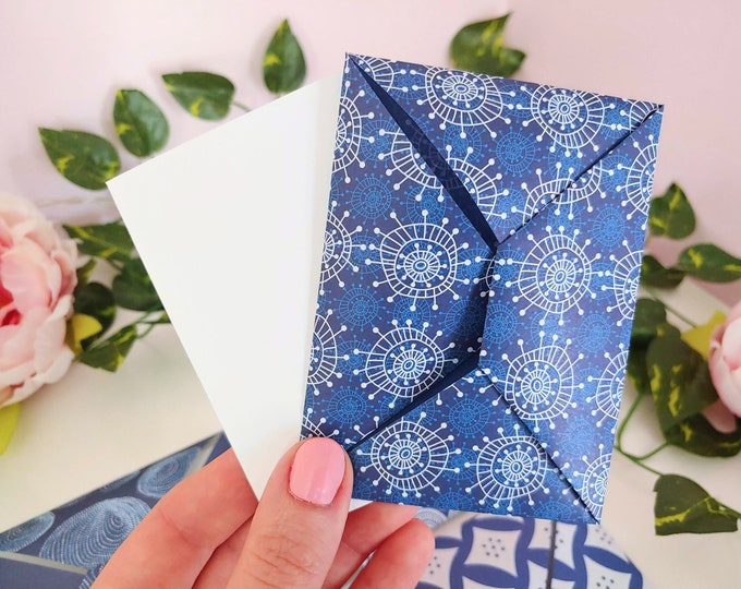 Origami Inner Envelope- Tato Style - Holds 5 Inch Square Cards - Etsy