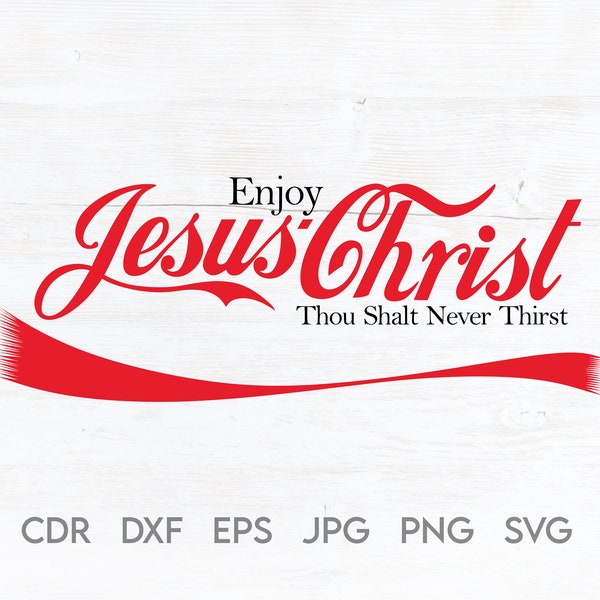 Jesus Christ Coca Cola Svg - Etsy Canada