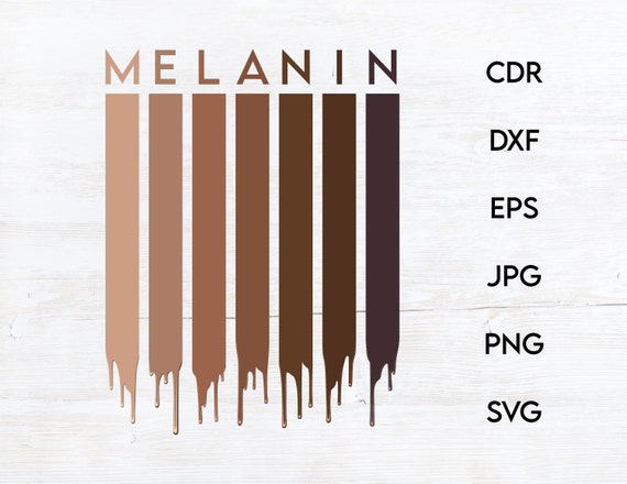 Melanin Svg Cut File Instant Download Black Woman Print - Etsy