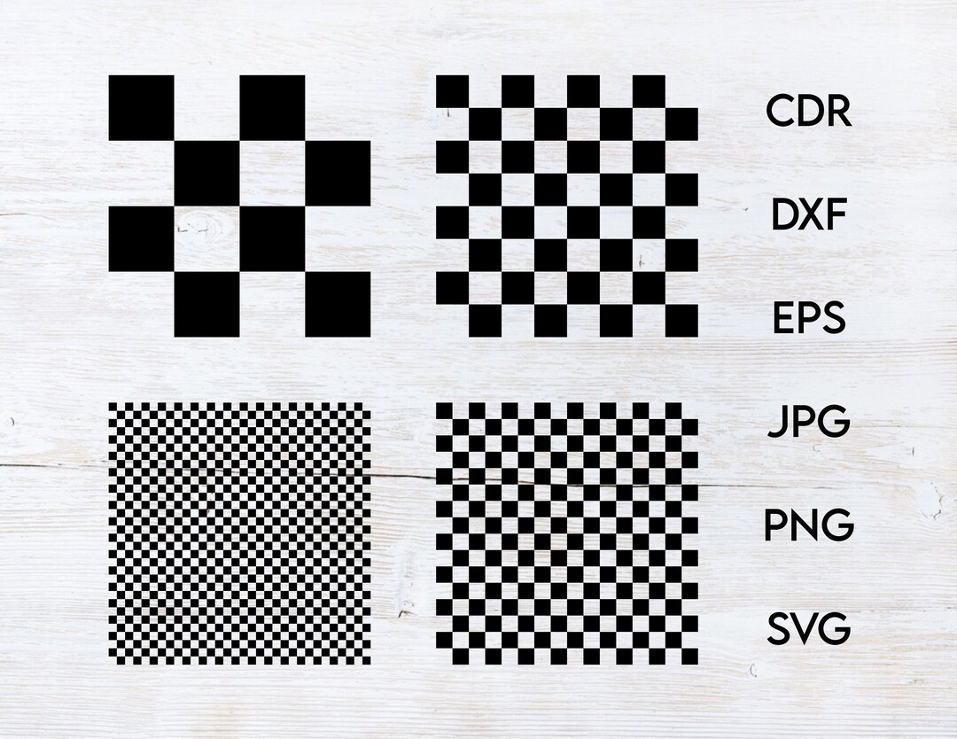 Chess Svg Cut File, Instant Download Chess Board Silhouette, Digital ...