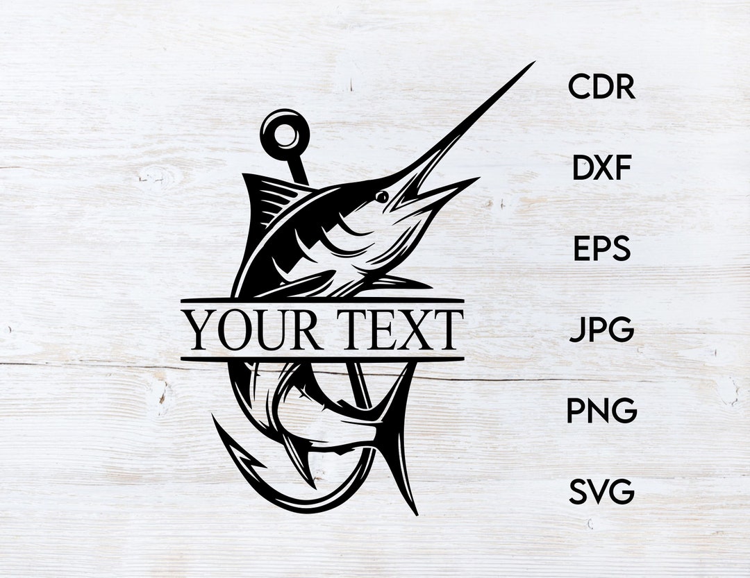 Fishing Svg Cutting Files, Printable Fishing Silhouette, Digital ...