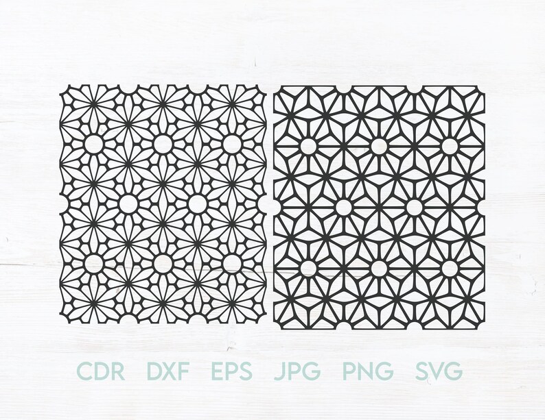 Geometric Pattern Svg Seamless Pattern Svg Tooled Leather - Etsy