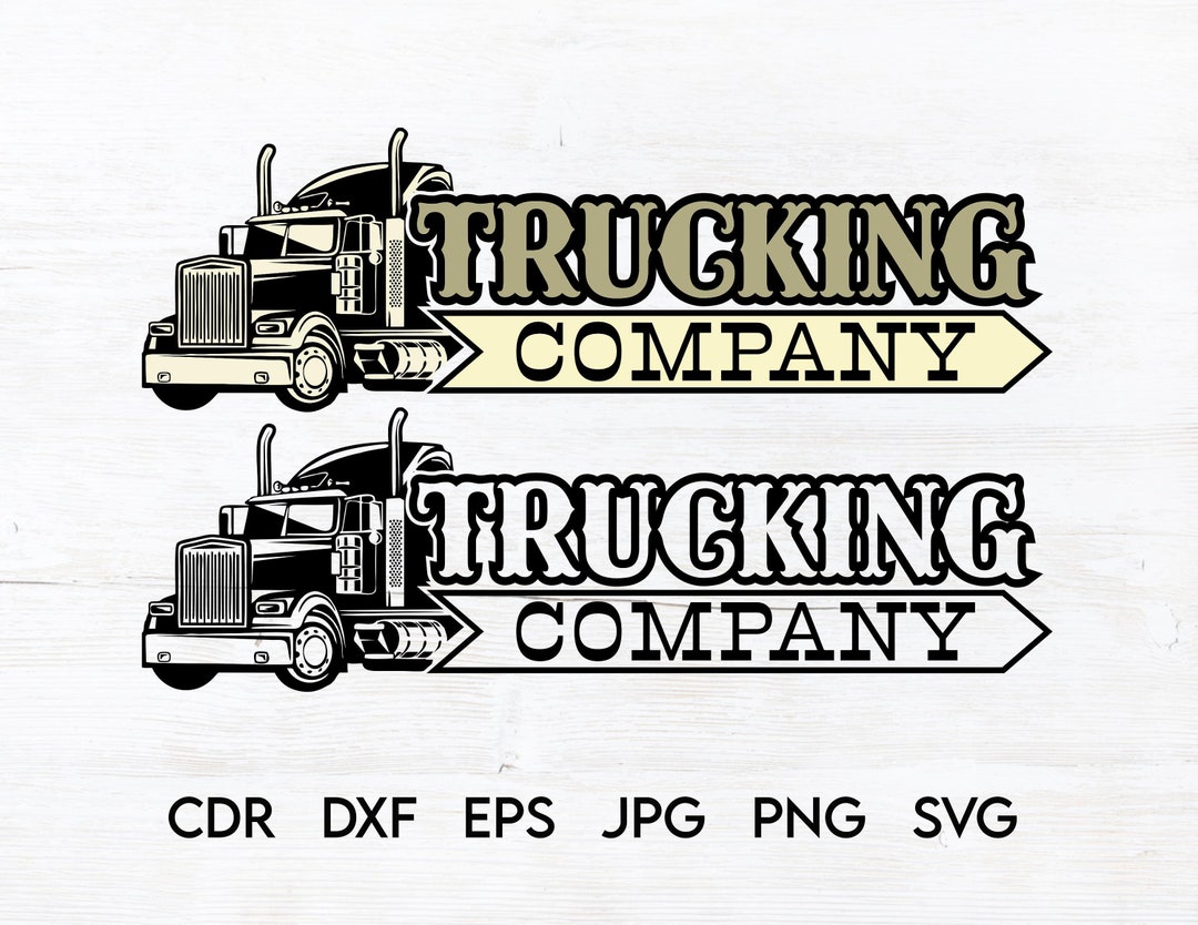 Trucking Company Svg Design, Instant Download Vintage Trucking ...