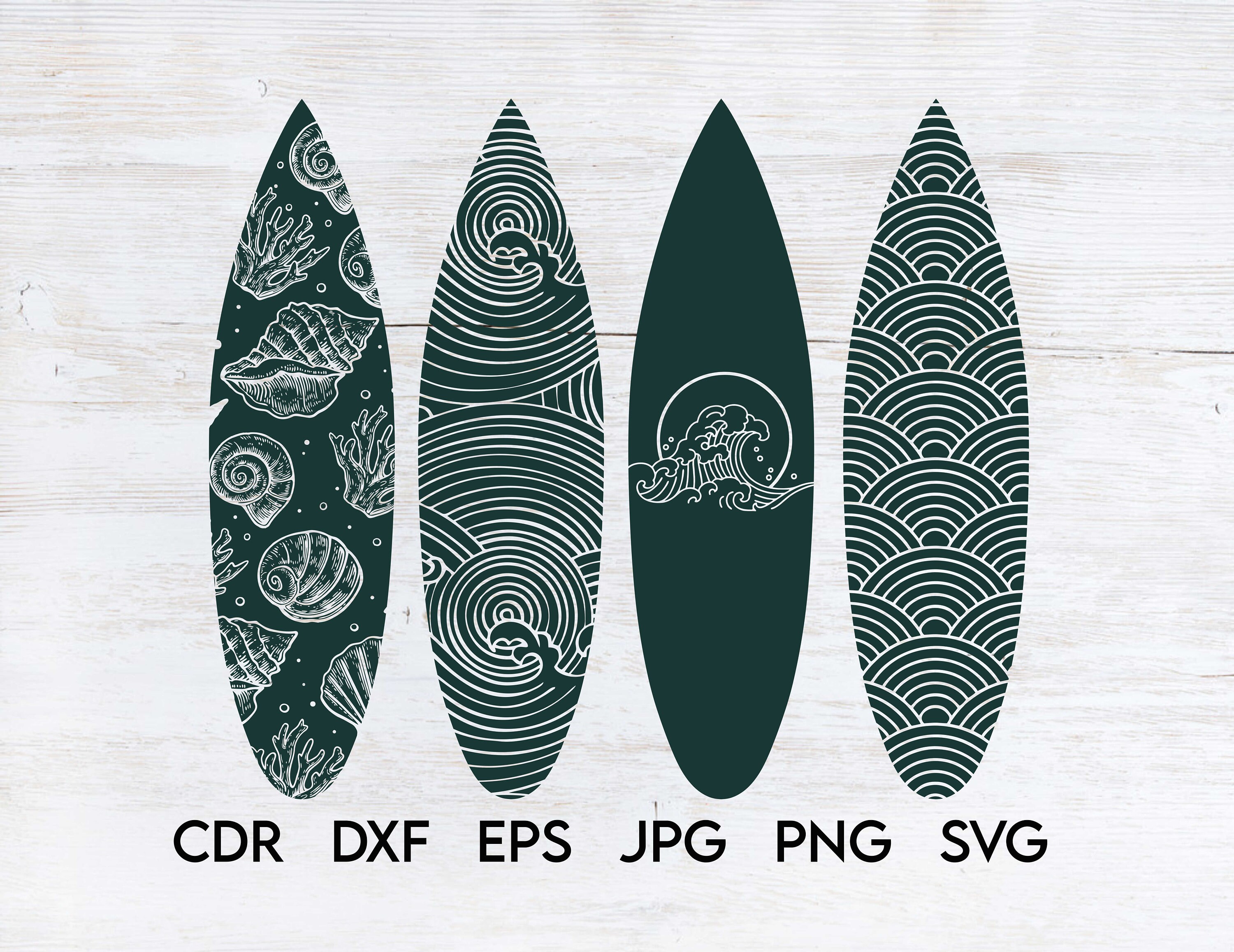 Surfing Svg Cut File Instant Download Beach Surf Clipart - Etsy