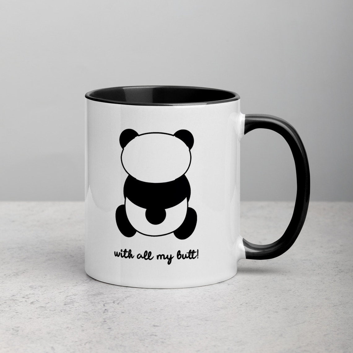 Panda Mug Panda Mug Panda Coffee Mug Panda Bear Gift - Etsy France