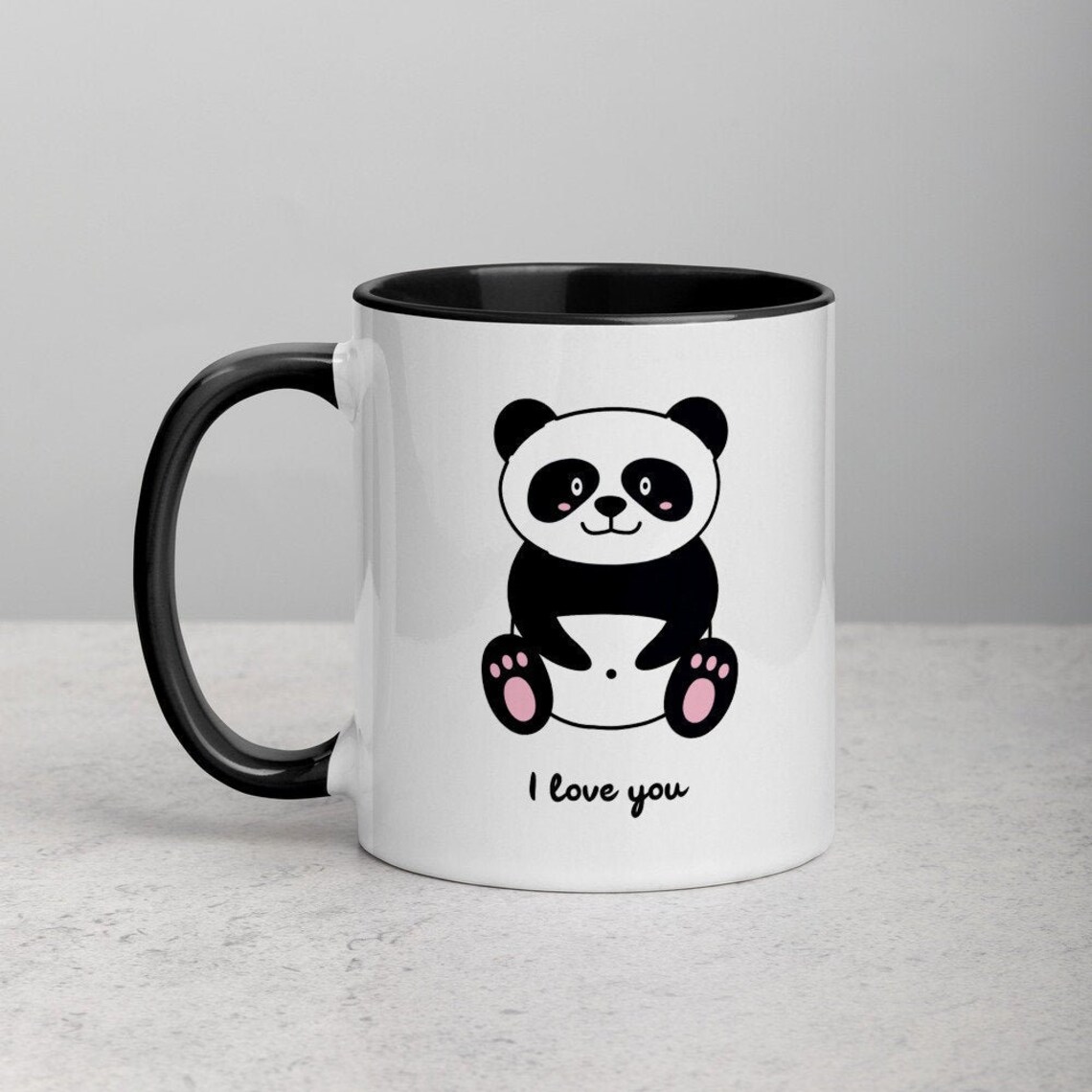 Panda Mug Panda Mug Panda Coffee Mug Panda Bear T Etsy France