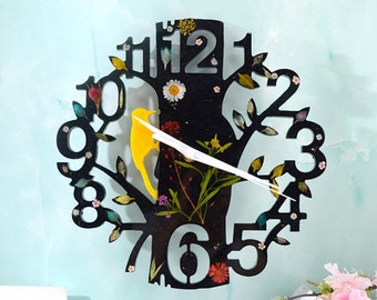 DIY Mirror Clock Mold Large and Small Crystal Drop Silicone - Etsy