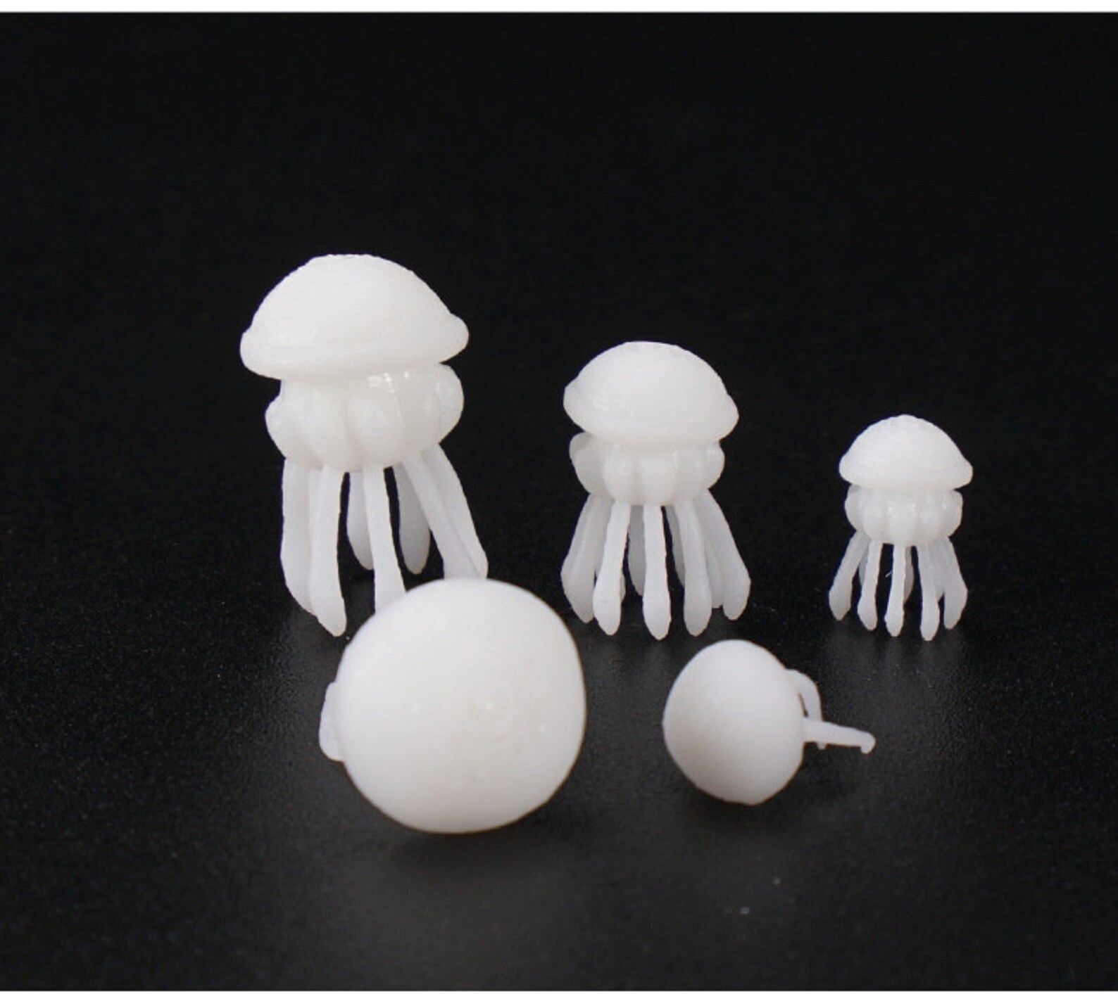 Diy Crystal Drip Material Jellyfish Drip Marine Filler 3D Mini - Etsy