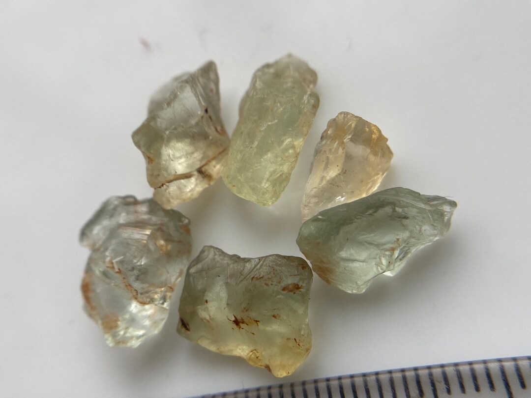 Facet Grade Natural Green Beryl / 4 Grams / Rough Gemstone / Beryl ...