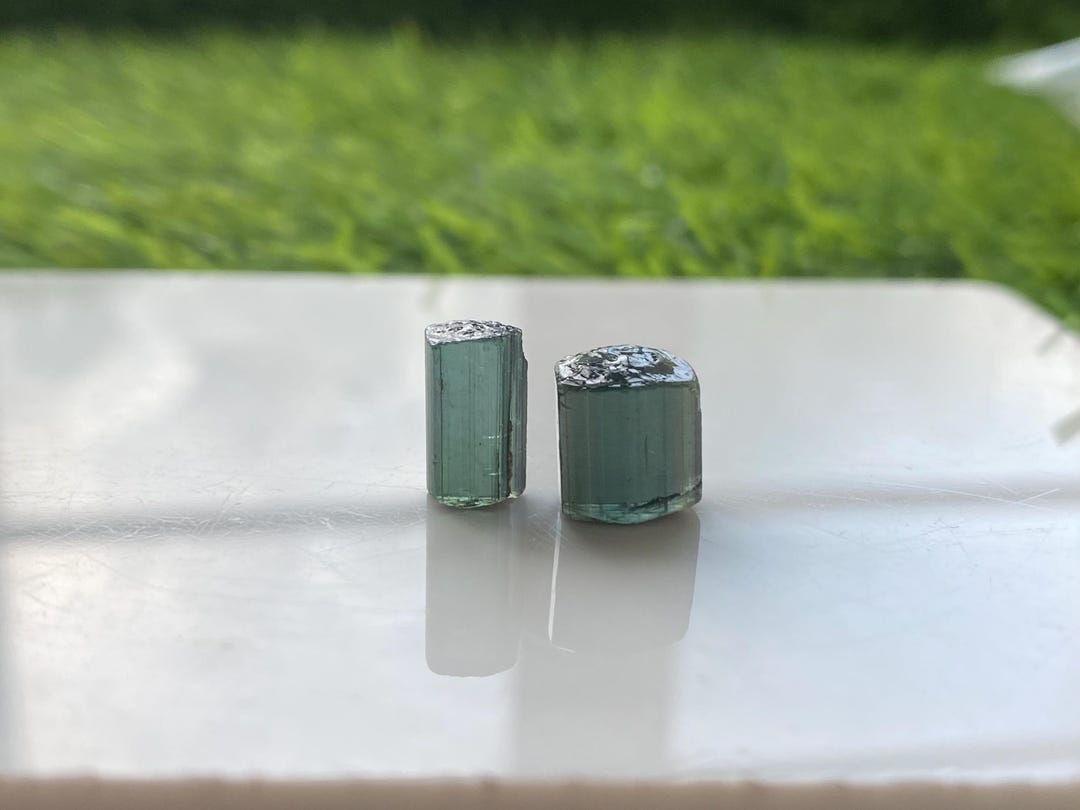 Facet Grade Clean Natural Tourmaline Rough Gemstone 10 Carats / 2 ...