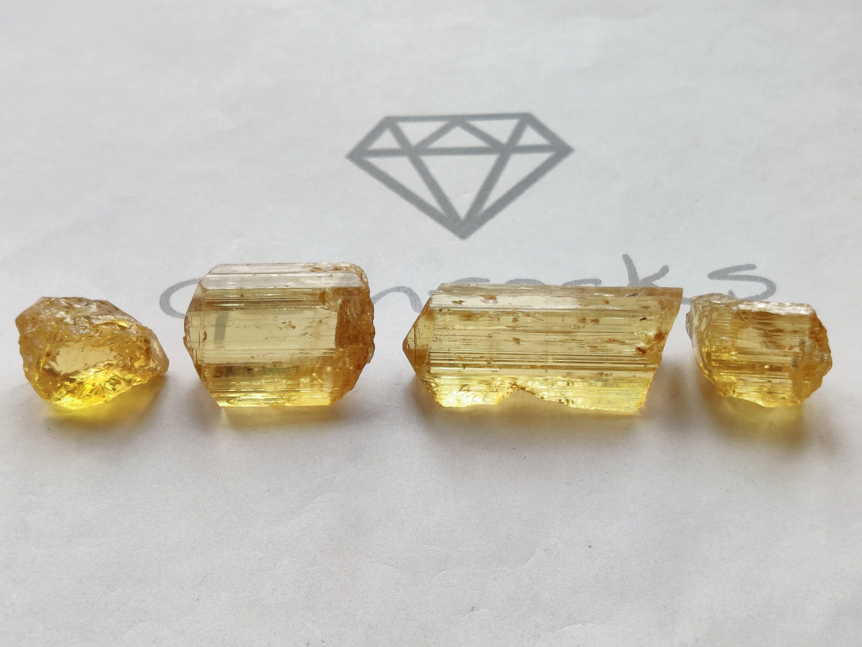 Unique Shape Natural Scapolite / Rough Scapolite / Terminated / 11.6 ...