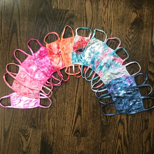 Tie Dye Mask - Etsy