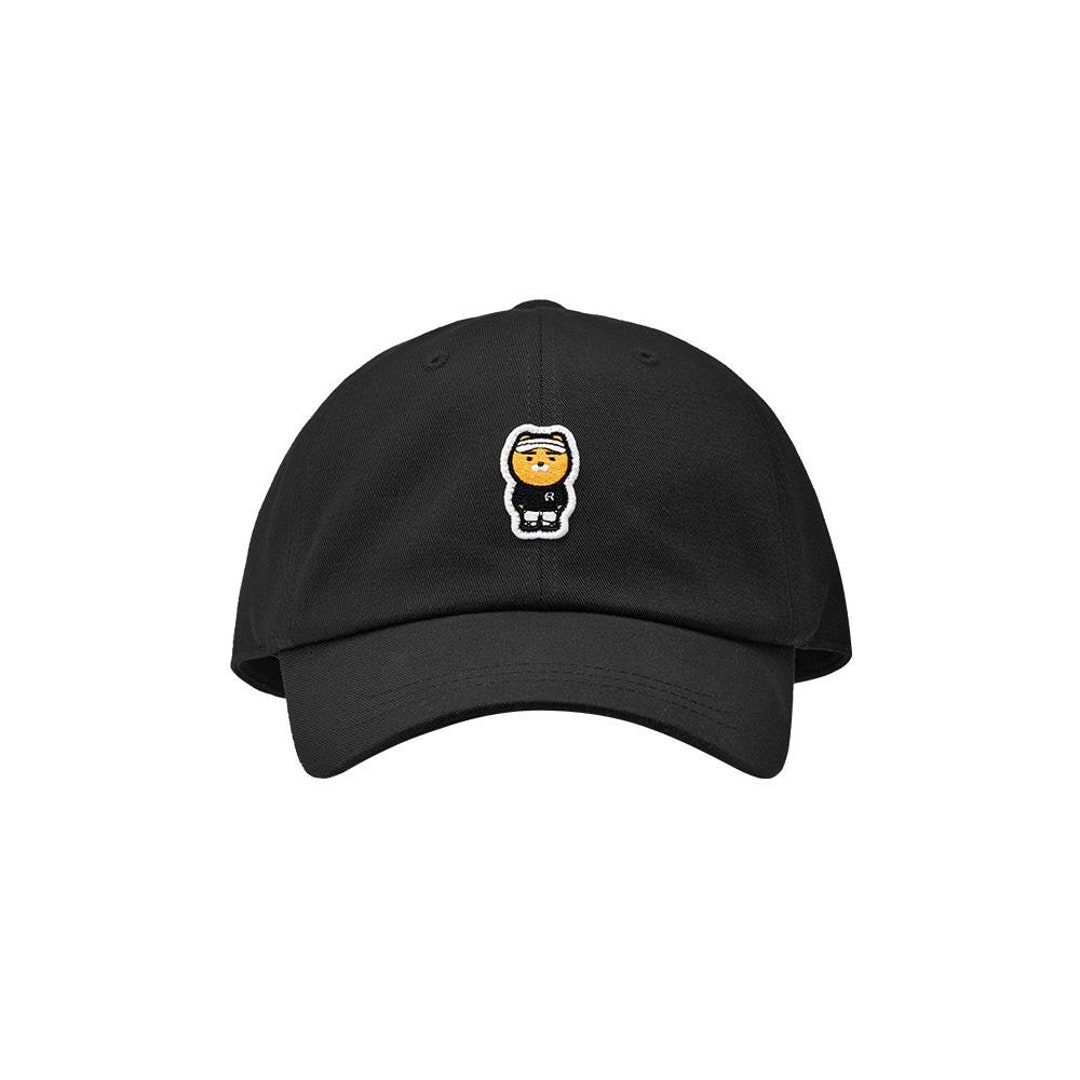 KAKAO FRIENDS Golf Ball Cap Ryan - Black & Beige - Etsy