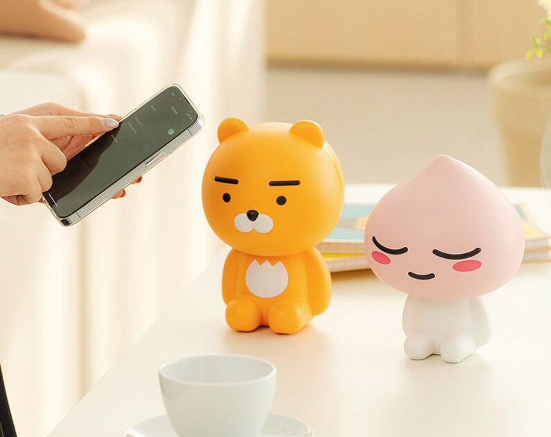 KAKAO FRIENDS Figure Speaker Ryan, Apeach, Ribbon Ryan - Etsy