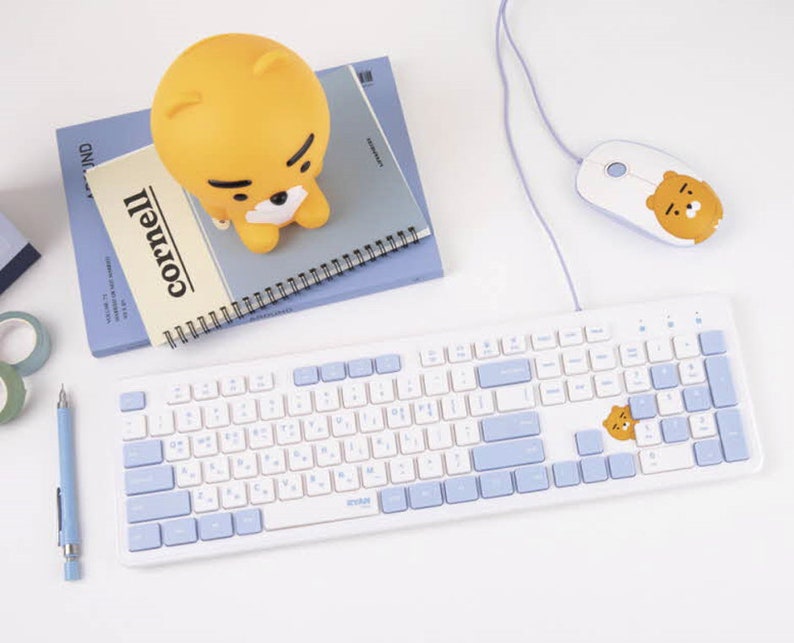 KAKAO FRIENDS Keyboard & Mouse Set - RYAN - Etsy