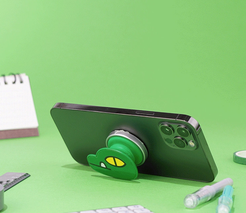 KAKAO FRIENDS Face Griptok Slim Ryan, Ribbon, Hoodie, Apeach, Con - Etsy