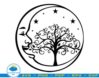 Dreaming Tree Svg - Etsy