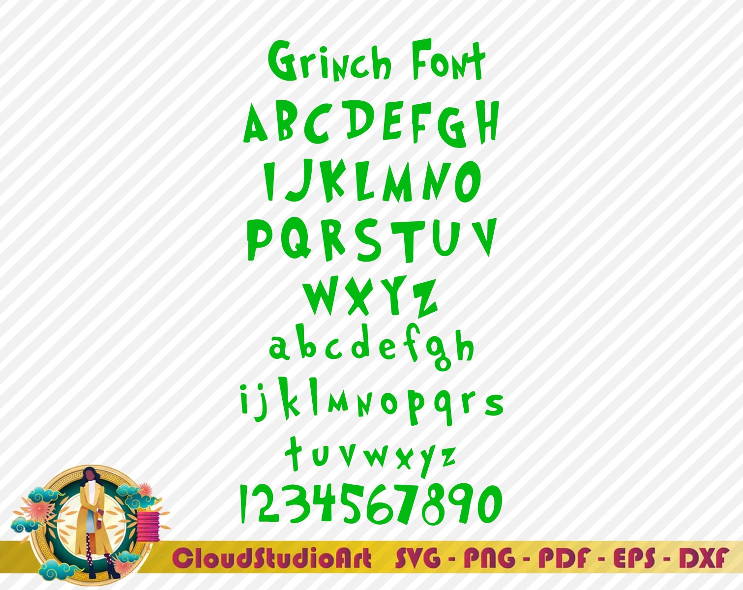 Grinch Font Svg Grinch Otfgrinch Clipart Grinch Alphabet Gri Inspire Porn Sex Picture