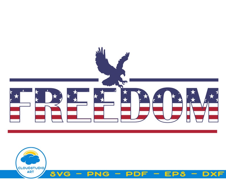 Freedom Svg,freedom July 4th Svg,patriotic Svg,fourth of July Shirt Svg ...