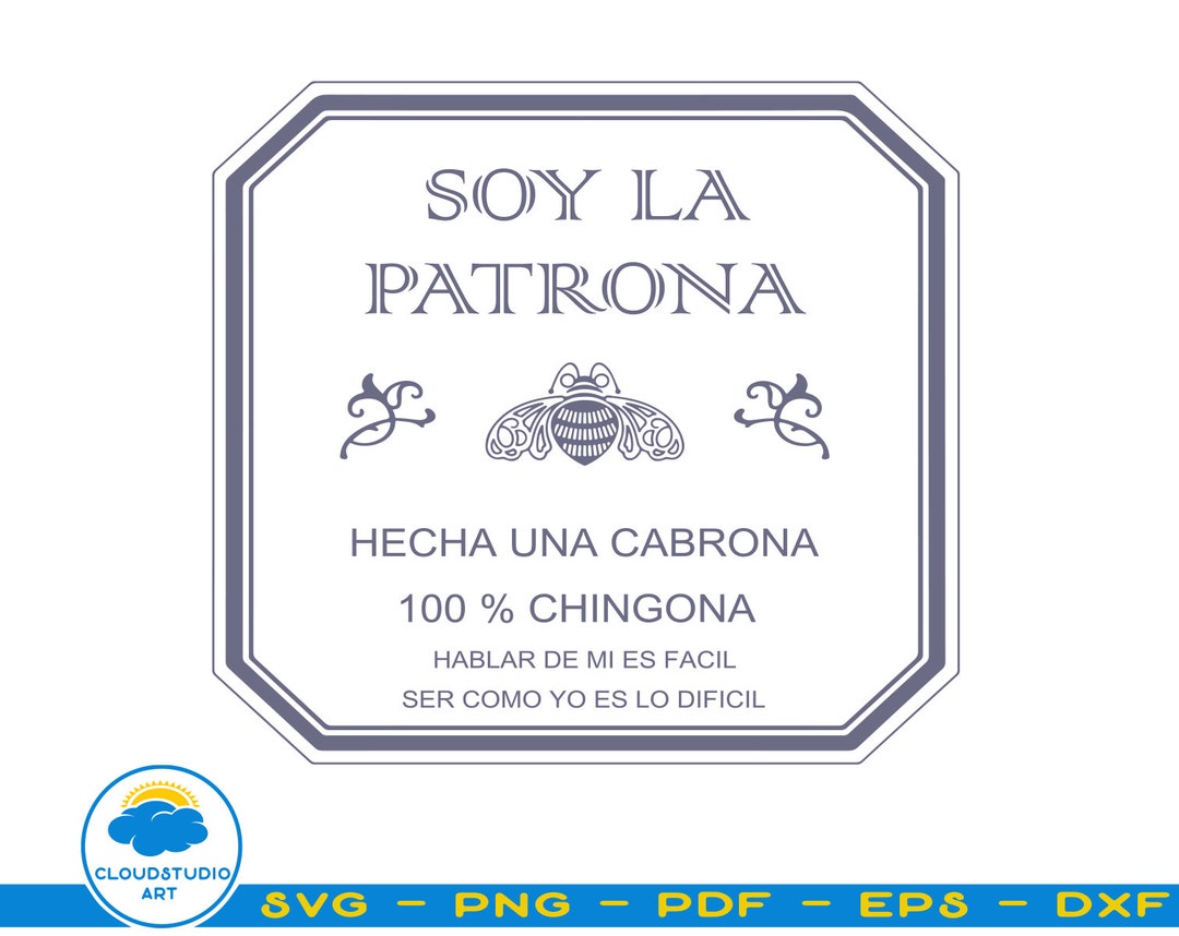 Soy La Patrona Svg,cut File for Cricut Silhouette ,soy La Patrona Png ...