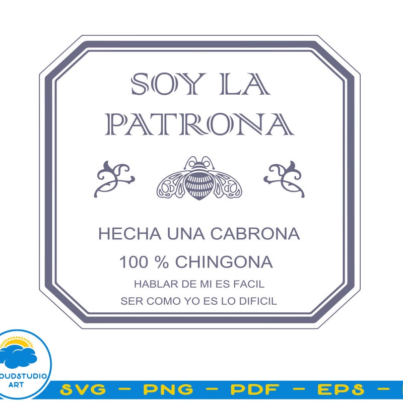 Soy La Patrona Svg - Etsy