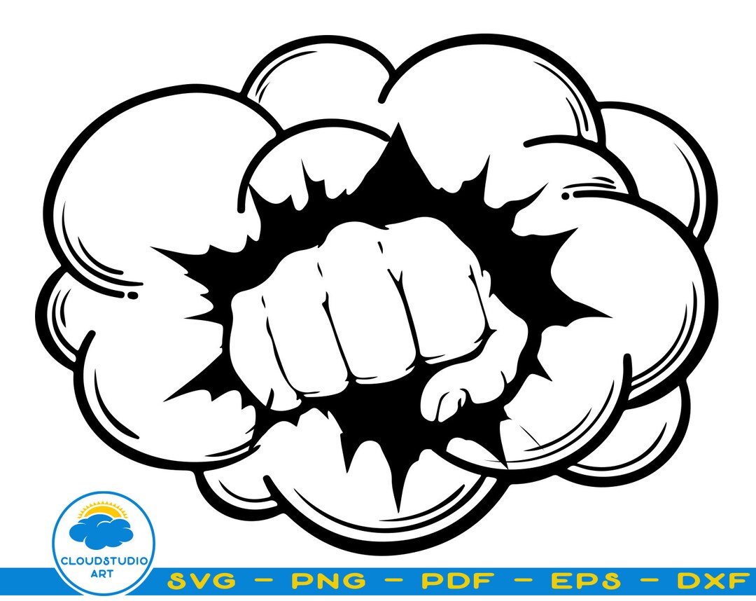 Punch Svg,hand Svg,power Svg,fist Svg,man Svg,fingers Svg,melanin Svg ...