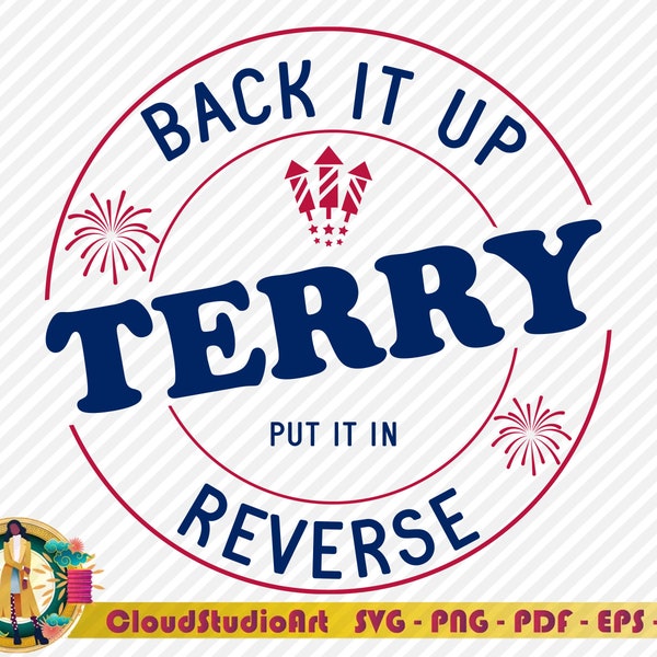 Back It up Terry Svg - Etsy