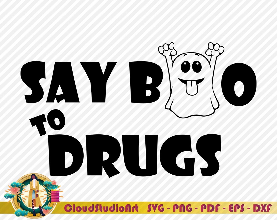 Say Boo to Drugs Svg,red Ribbon Week Awareness Svg,halloween Svg,funny ...