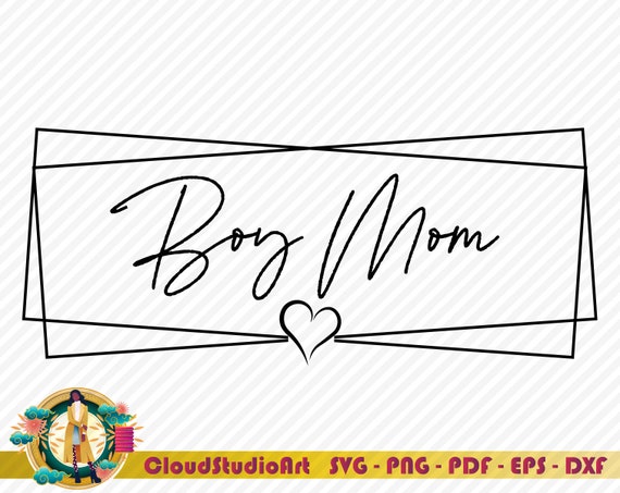 Boy Mom Svg Pngboy Mama Svgmom Shirt Svgmothers Day Svg | Etsy