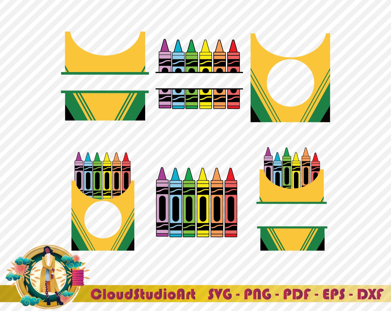 Crayon SVG Files for Cricut,crayon Svg,teacher Svg, Classroom,teacher ...