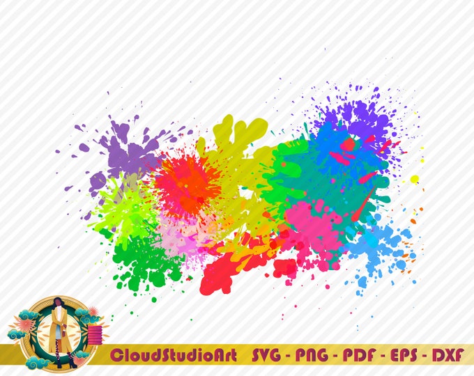 3 Paint Drip .svg File for Vinyl - Etsy Canada