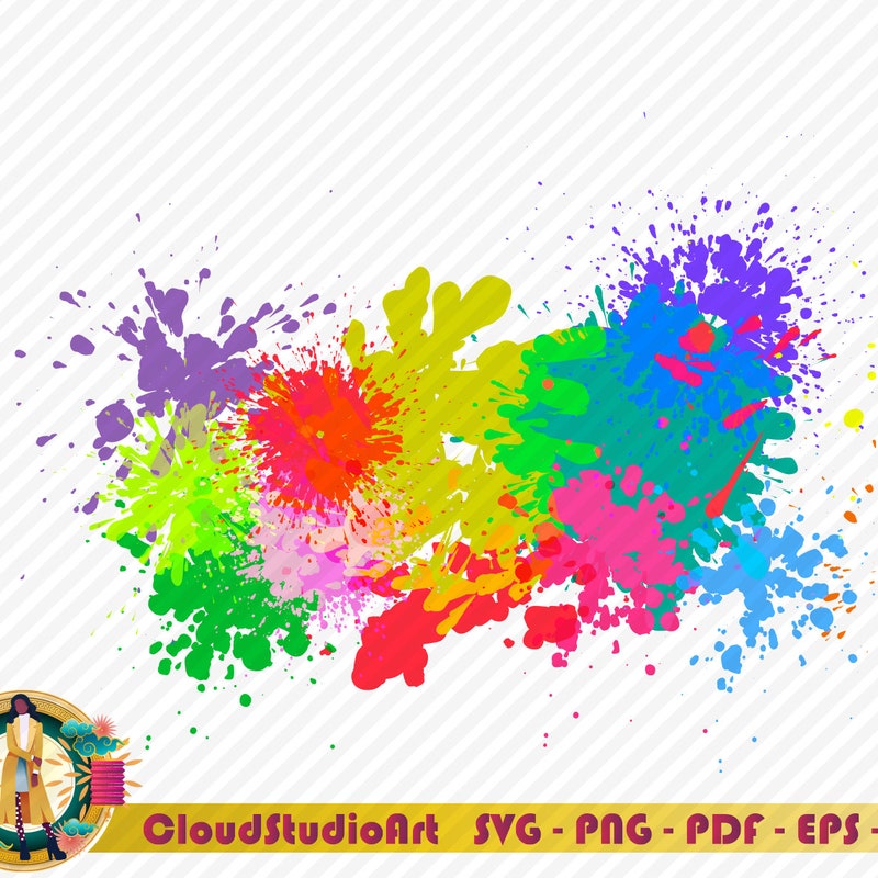 Water Color Splash Svg - Etsy