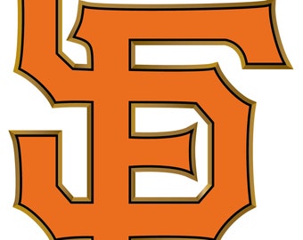 Sf Giants Car Decal - Etsy