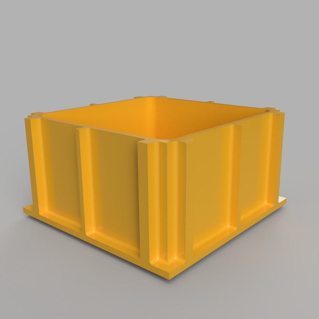 Mold Master Box STL: Reusable Silicone Mold Housing Frame (3D Files) - Etsy