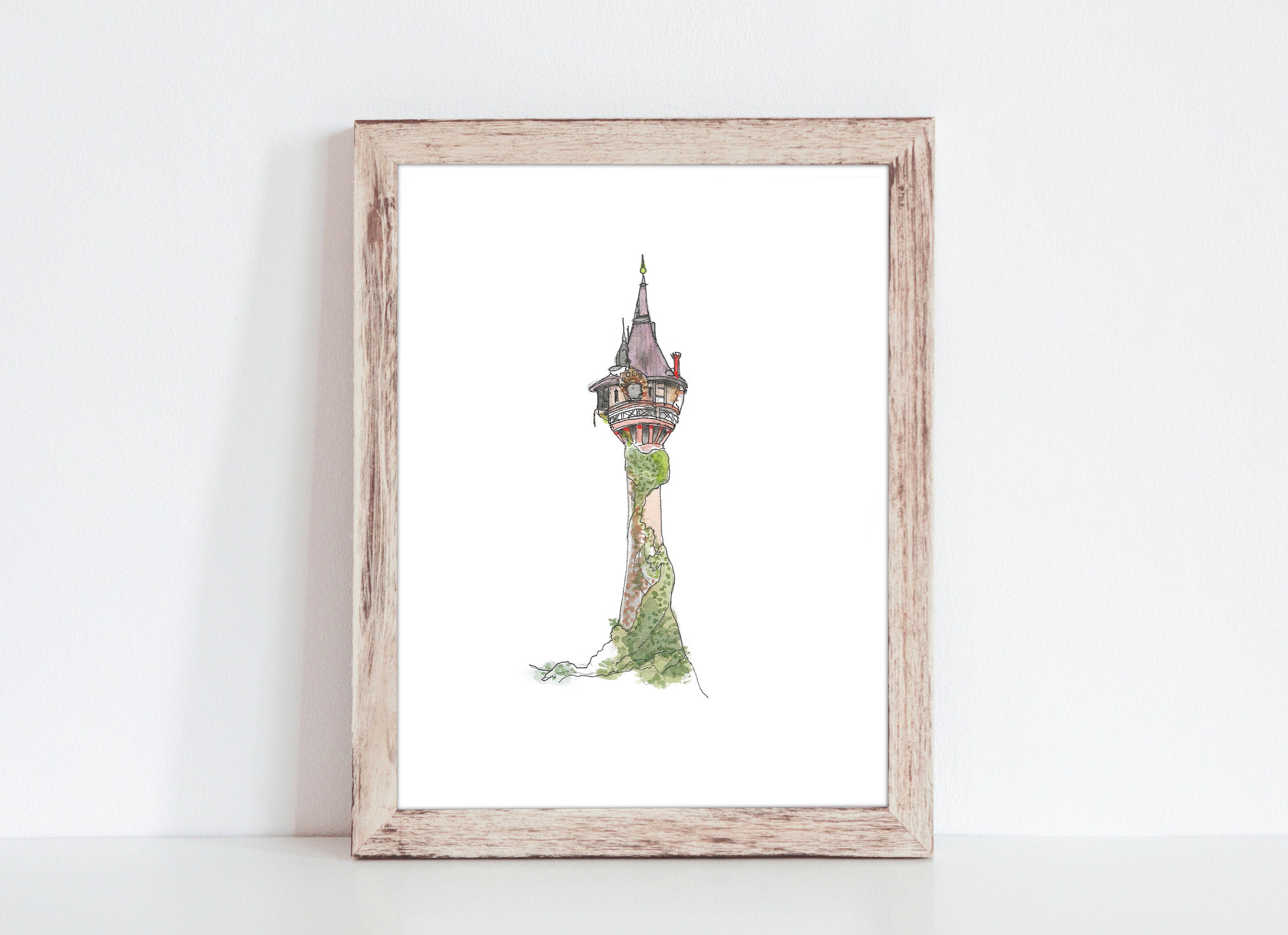Tangled Castle Drawing