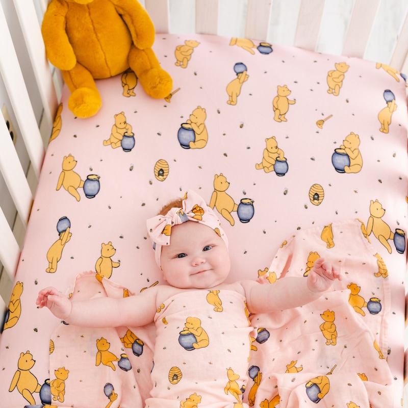 Winnie the Pooh Crib Bedding - Etsy