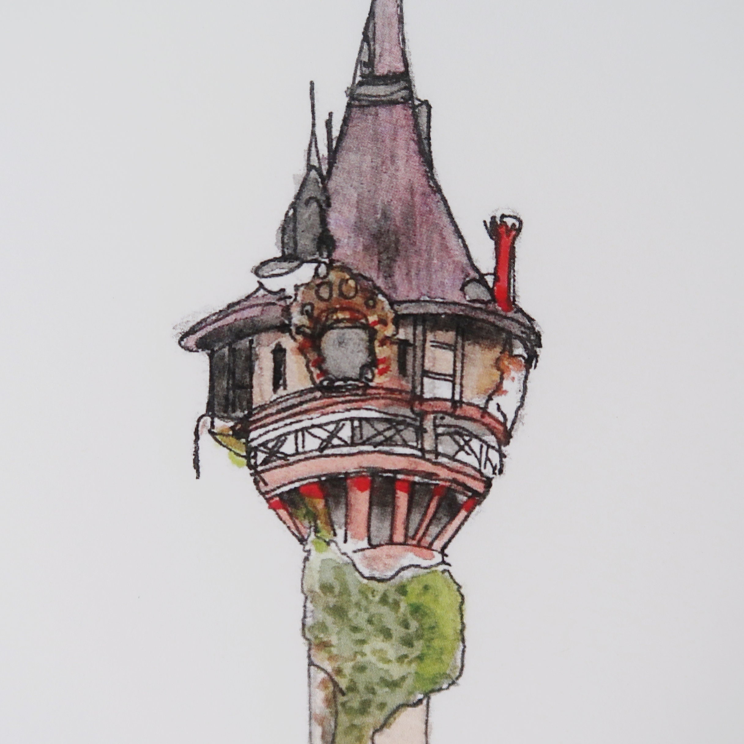 Tangled Castle Drawing